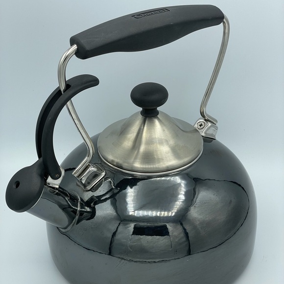 Chantal | Kitchen | Chantal Enamel Zenith Tea Kettle Teapot Loop Onyx ...